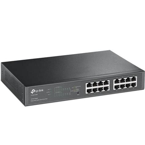 Управляемый 16-портовый Gigabit Ethernet Easy Smart PoE-коммутатор на 8 ...