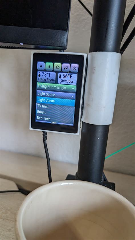 openhasp an mqtt driven touchscreen scene controller custom