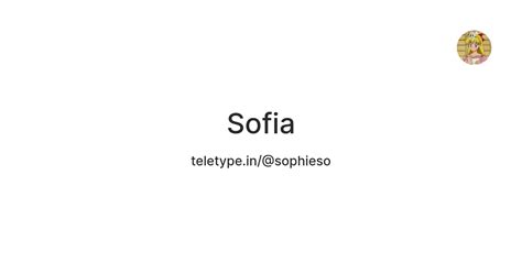 Sofia — Teletype