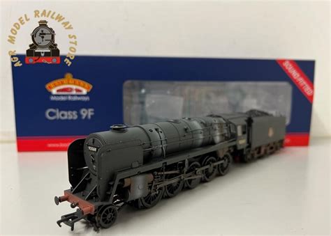 Bachmann 32 852asf Oo Gauge Br Standard 9f 2 10 0 92069 Br Black Early