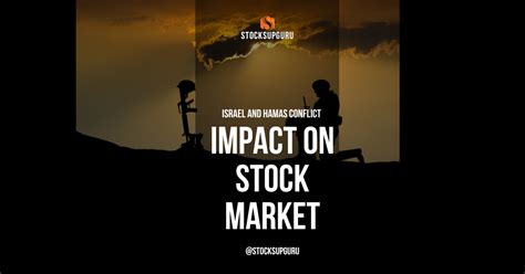 Israel And Hamas Conflict Impact On Stock Market Stocksupguru