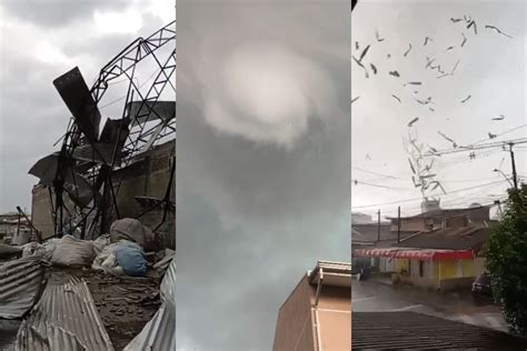 Veja Estragos Causados Por Tornado Em São José Dos Pinhais G1