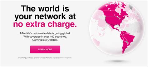 T Mobile Unveils Global Data Coverage In 100 Countries At No Extra
