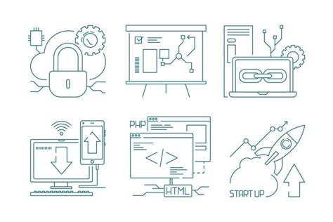 web development icon design and code developers web design
