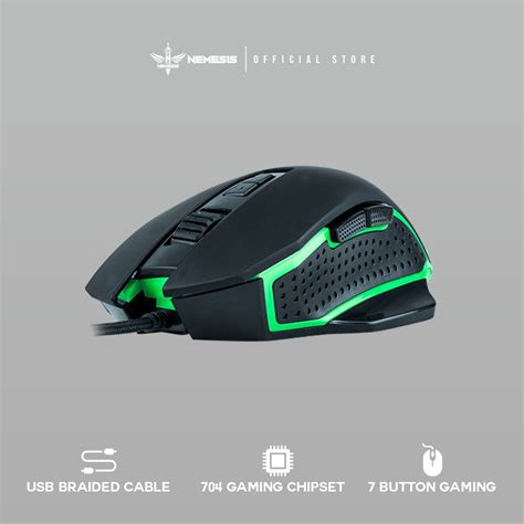 Jual Nyk Nemesis Terminator Rgb Gaming Mouse Shopee Indonesia
