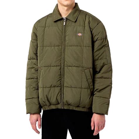 Jacket Dickies Eisenhower Puffer Military Green Sample Skate Shop