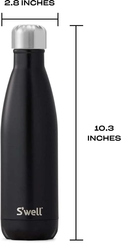 Swell Stainless Steel Water Bottle 17oz Ocean Blue Triple Layered