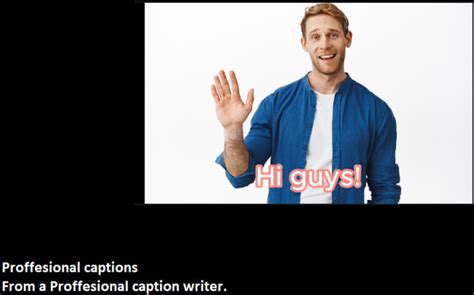 Make Captions In Your Video By Captionist2024 Fiverr