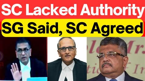 Same Sex Judgement Sc Lacked Authority Sg Said Sc Agreed