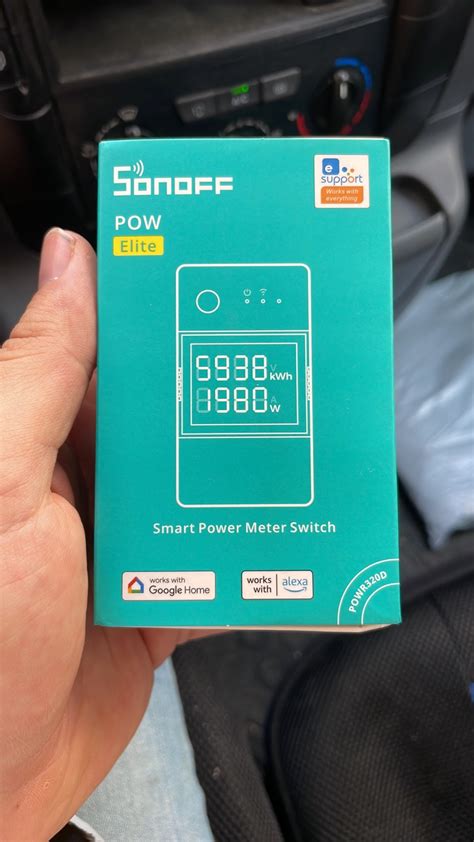 Sonoff POW Elite POWR320D 20A Smart Power Meter Switch