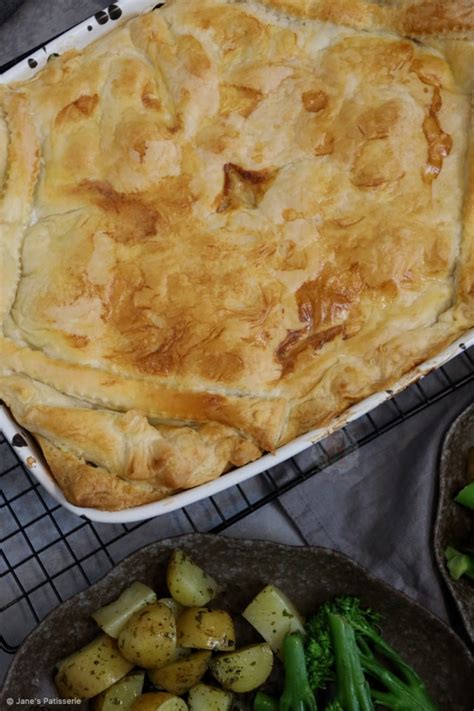 Chicken Leek And Bacon Pie Janes Patisserie