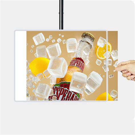 Panou Publicitar LED Suspendat Unidirectional B2 Telescopic Orizontal Vertical 6000K IP20