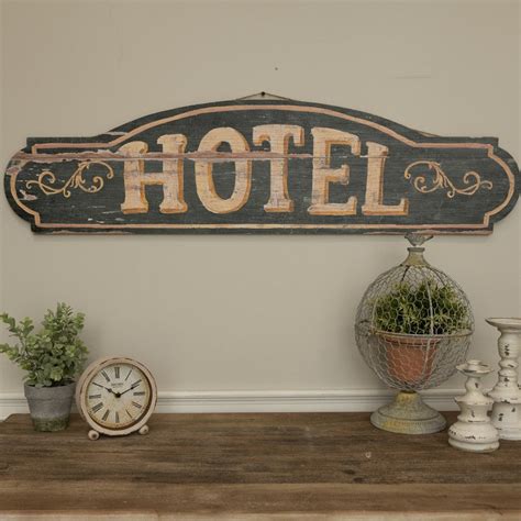 Antique Wood Sign