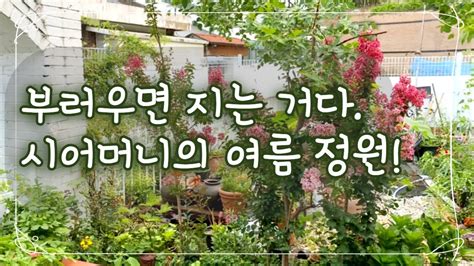 어머님의 여름 정원으로 초대합니다 Youtube
