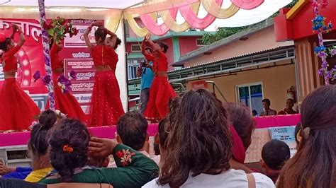 Teej Geet Dance Competition Youtube
