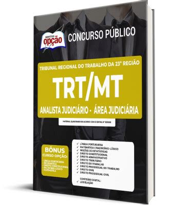 Apostila TRT MT Analista Judiciário Área Judiciária