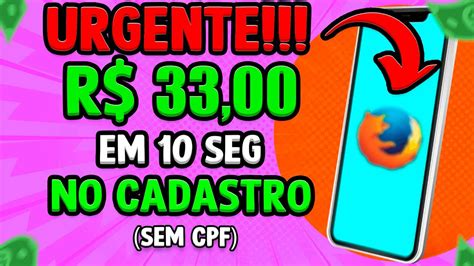 Ganhe R 33 00 Só Por Se Cadastrar App Pagando No Cadastro BAIXOU E