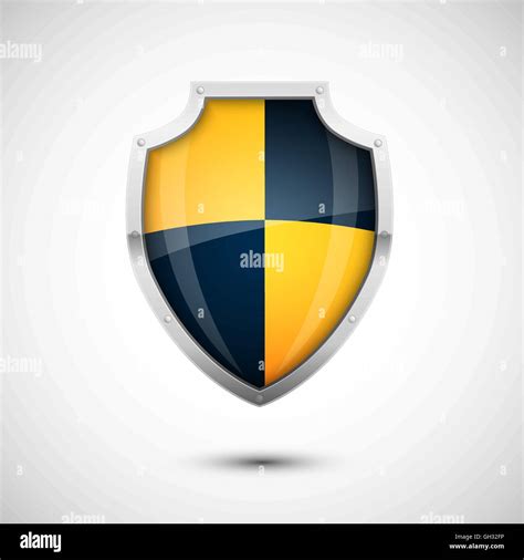 Glass Shield Vector Stock Vector Image And Art Alamy