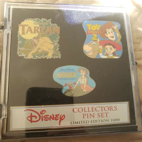 Disney Collectors Pin Set Limited Edition 1000 Antique Price Guide