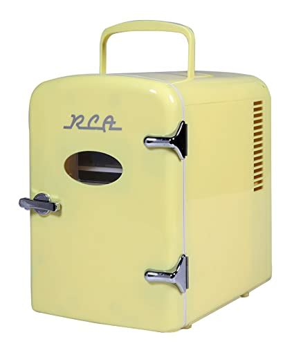Rca Rmis129 Yellow Mini Fridge Yellow 0 3 Cubic Feet Gourmetian