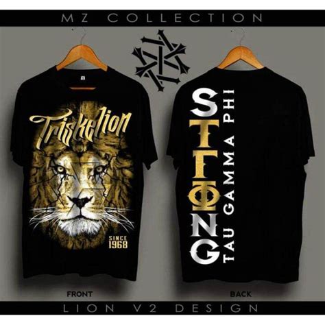 Triskelion Tau Gamma Phi Sigma Frat Shirt Lazada Ph