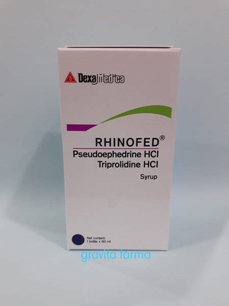 Jual Rinoped Sirup 60 Ml Di Lapak Gravita Farma Bukalapak