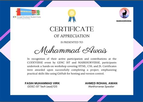 Thrilled To Announce That Ive Successfully Completed Codeverse Web