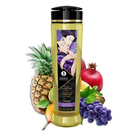Erotisk Massageolie Shunga Eksotiske Frugter 240 Ml Shunga