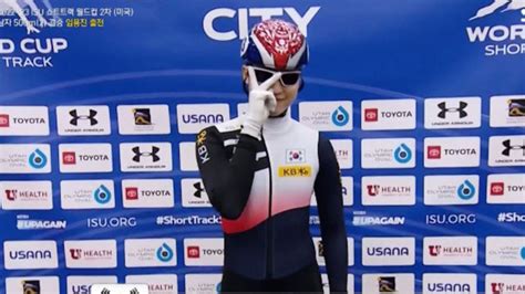 2022 23 ISU 쇼트트랙 결승전 최종 5위로 마무리하는 임용진 월드컵 2차 남자 500m SBS