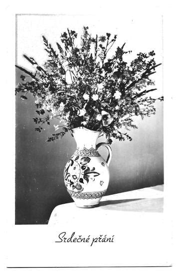 Pohlednice SvÁteČnÍ Kytice MalÝ FormÁt Aukro