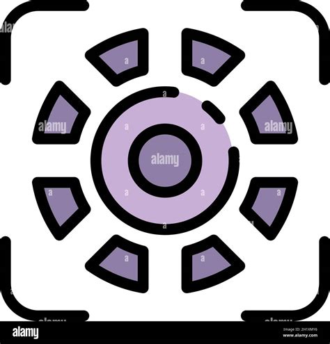 Biometric Authentication Icon Outline Biometric Authentication Vector