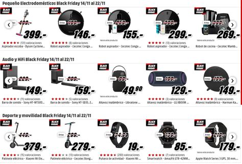 Black Friday En Media Markt Ofertas Anticipadas Noticias De