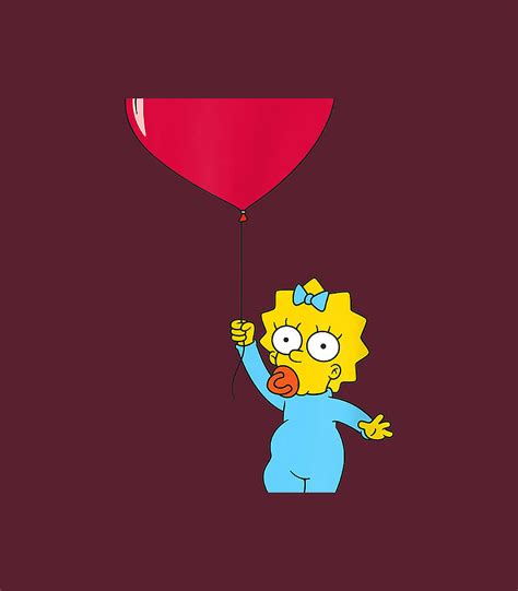 The Simpsons Maggie Heart Digital Art By Emil Aqdas Pixels