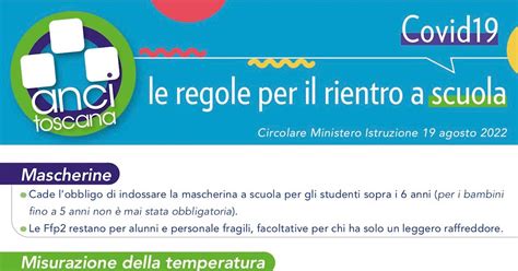 Covid Le Regole Per Il Ritorno A Scuola Giglionews