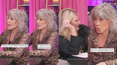 Jane Fonda Shares The Relatable Way She Knew Her Three Marriages Were