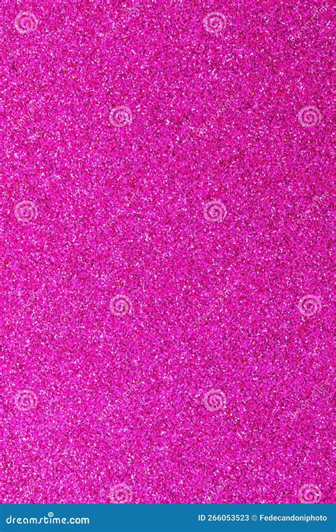 Fuchsia Shimmer Background With Reflective Glitter Material Stock Image
