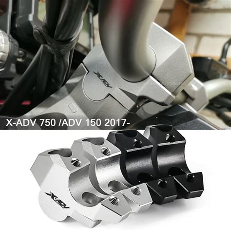 Motorcycle Handle Bar Riser Clamp Extend Handlebar Adapter Mount For