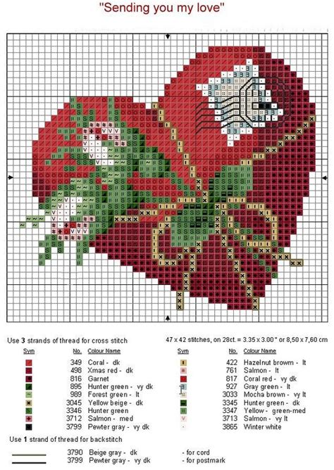 Вышивка ко дню Святого Валентина Гид потребителя
