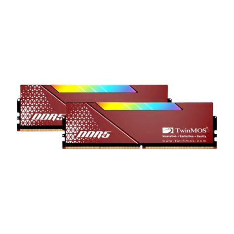 TwinMOS 32GB 2x16 VoltX Series RGB EXPO 6000mhz CL36 DDR5 Ram TMD516GB6000URGB36 X2
