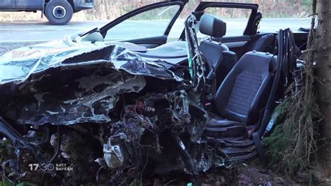 Tödlicher Unfall Bei Tschirn Frontal Crash Auf Glatter Fahrbahn Sat1