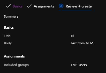 Custom Notifications Via Powershell And Graph API