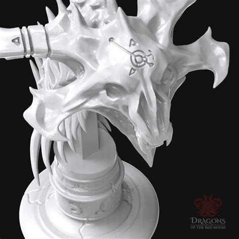 3d Printable Nixis The Dracolich Includes 5e And T9a Stats By Draco
