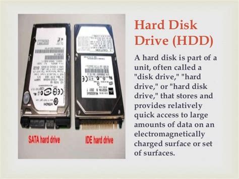 Parts Of The System Unit