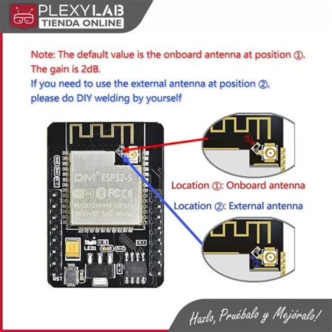 Módulo Esp32 cam 2mp Wifi Bluetooth antena Externa Grabador en venta