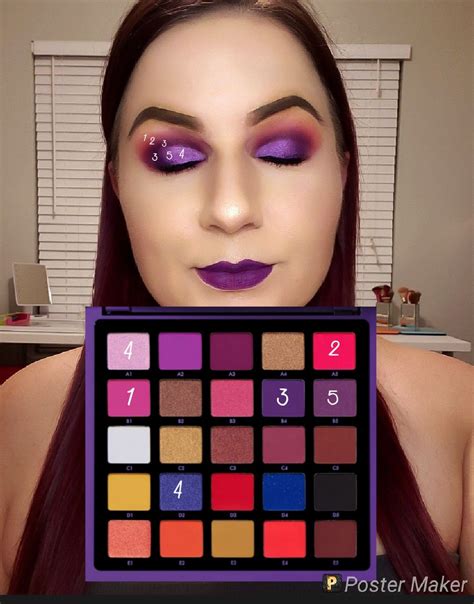 Look By Number Using The Norvina Pro 1 Palette Fun Makeup Makeup Game