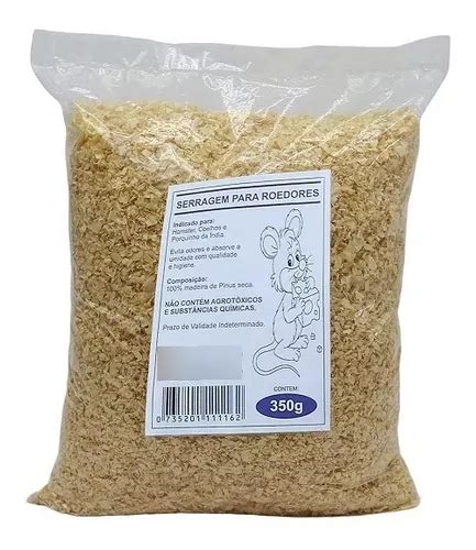 Serragem Roedores Hamster Coelhos Porquinhos Da Índia 350g MercadoLivre