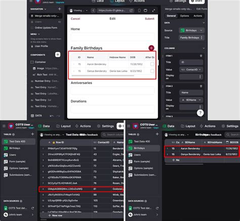 How To Pass Selected Record To New Tab Ask For Help Glide Community
