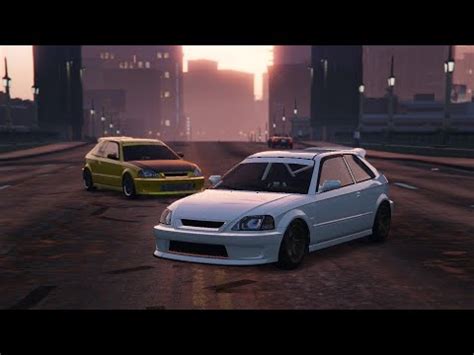 Gta Dinka Blista Kanjo Purist Build Honda Civic Ek Youtube