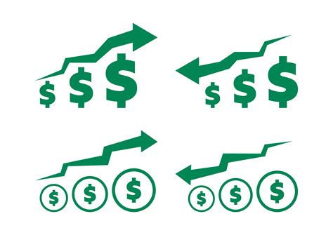 graphic symbol of increase or decrease of business 22158931 vector art