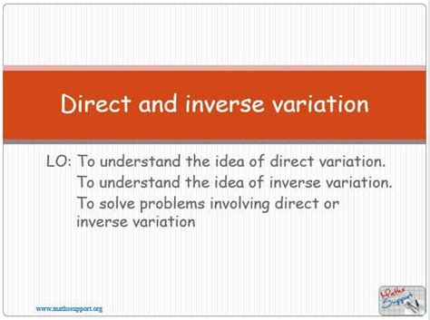 maths ibai 2 54 direct and inverse variation models